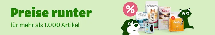 Tierbedarf, Tierfutter, Tiernahrung günstig kaufen bei zooplus.ch