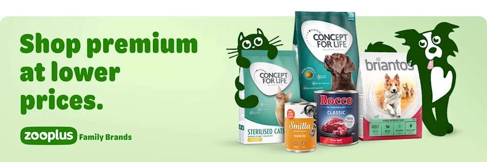Pet Supplies at zooplus Online Pet Shop, Pet Food & Pet Accessories.