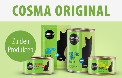 Cosma Nassfutter für Katzen - Pure Love ♥