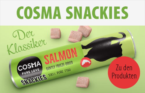 Cosma Snacks für Katzen - Pure Love ♥