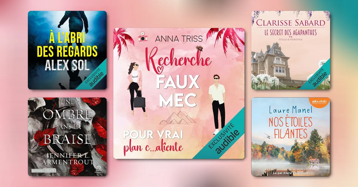 Les meilleurs livres de l'été 2025 – Nouveautés et incontournables | Audible.fr