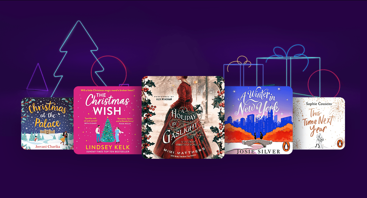 Festive holiday romance listens | Audible.uk