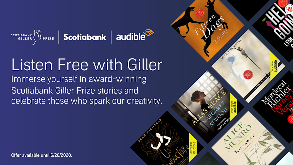 Ten Giller Prize-Winning Titles Are Free to Download Now | Audible CA