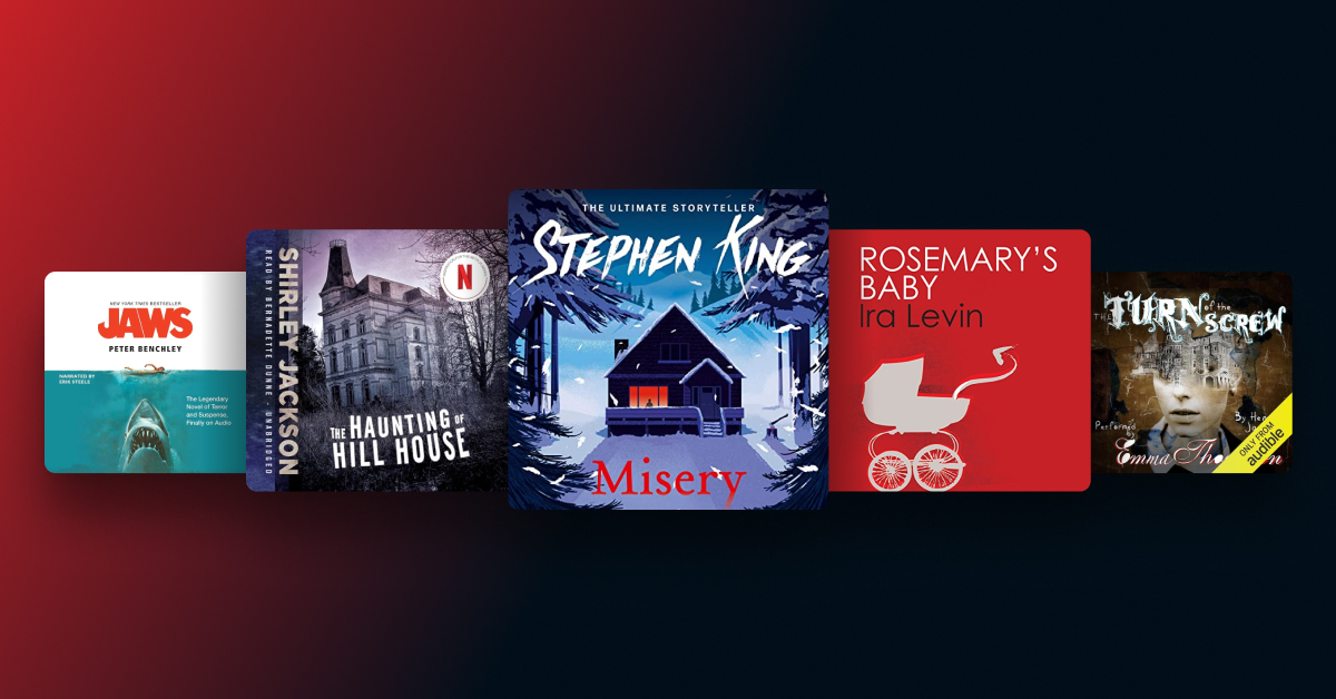 Terrifying audiobooks that inspired horror movies | Audible.uk