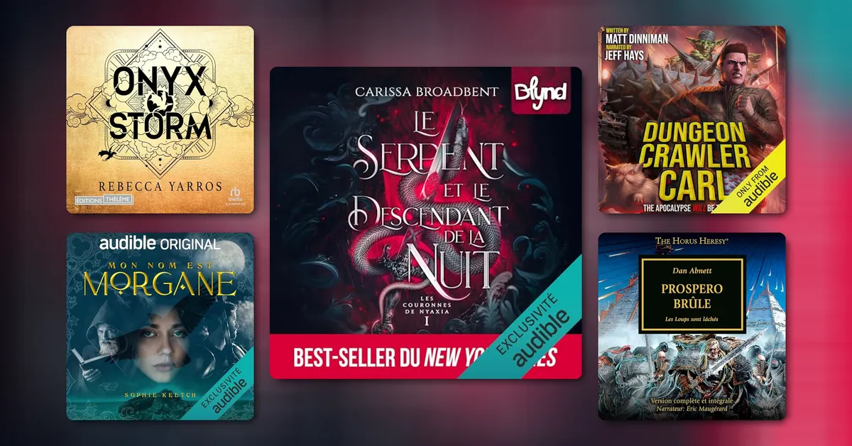 Les meilleurs ivres antasy en 2025 - Nouveautés et incontournables | Audible.fr