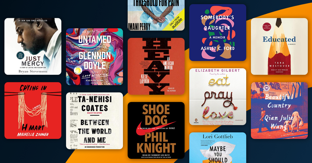 The top 100 memoir books of all time on Audible | Audible.com