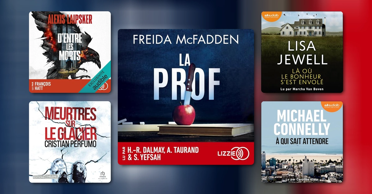 Meilleurs livres policiers et thrillers 2025 : nouveautés à ne pas manquer | Audible.fr