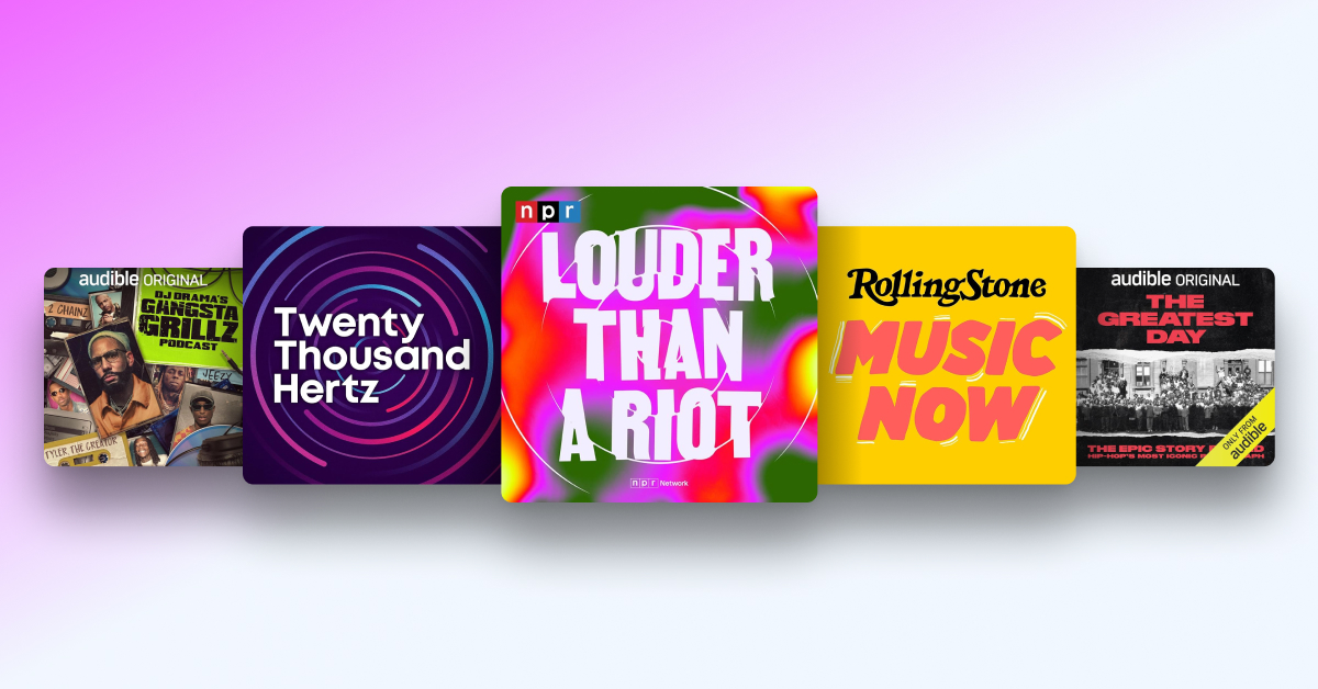20+ of the best music podcasts to play on repeat | Audible.com