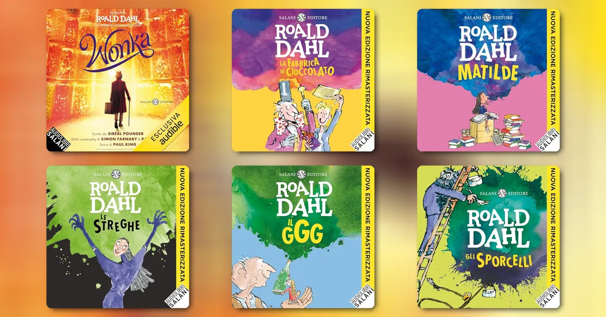 I migliori libri di Roald Dahl da ascoltare su Audible | Audible.it