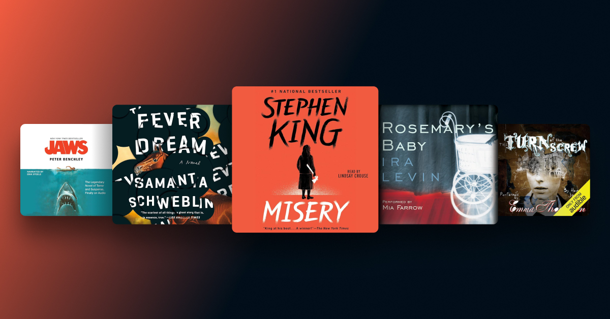 Terrifying audiobooks that inspired horror movies | Audible.ca