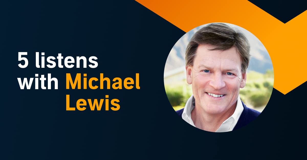 If his stomach hurts, Michael Lewis is loving a book | Audible.com