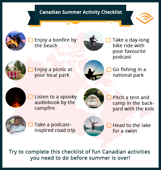 Find Titles to Complement Your Favourite Summer Activities | Audible CA