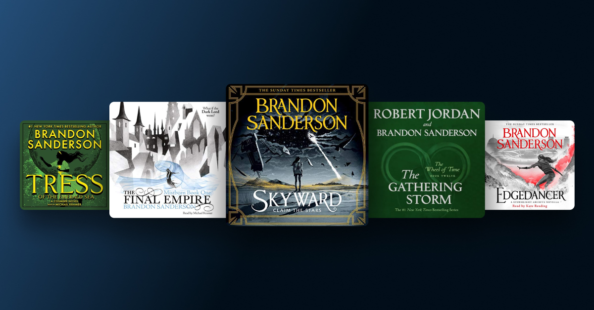 Our guide to the best Brandon Sanderson audiobooks | Audible.uk