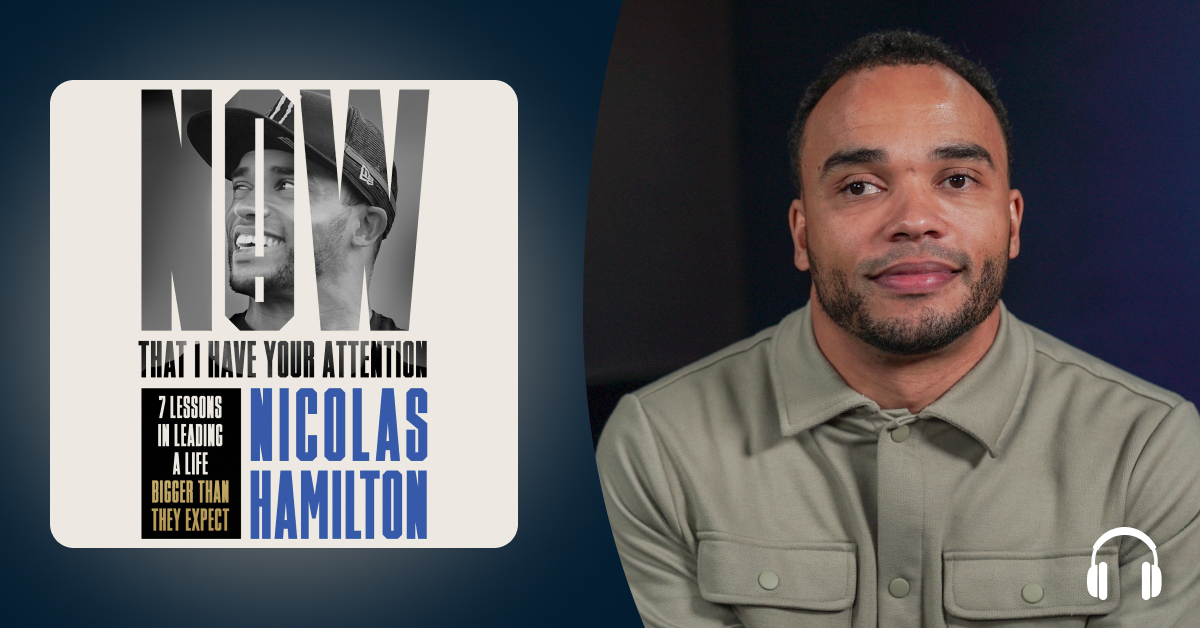 Nicolas Hamilton has our attention | Audible.uk