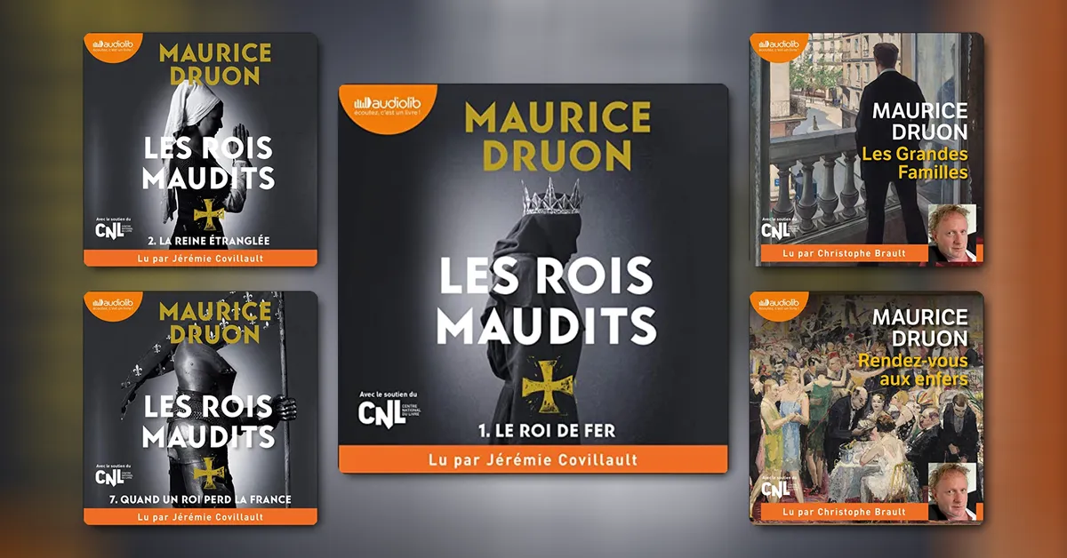 Maurice Druon : ses livres incontournables à découvrir | Audible.fr