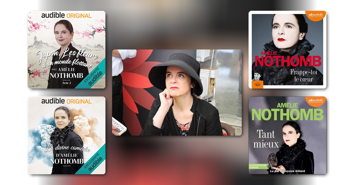 Les 10 meilleurs livres de Amélie Nothomb | Audible.fr