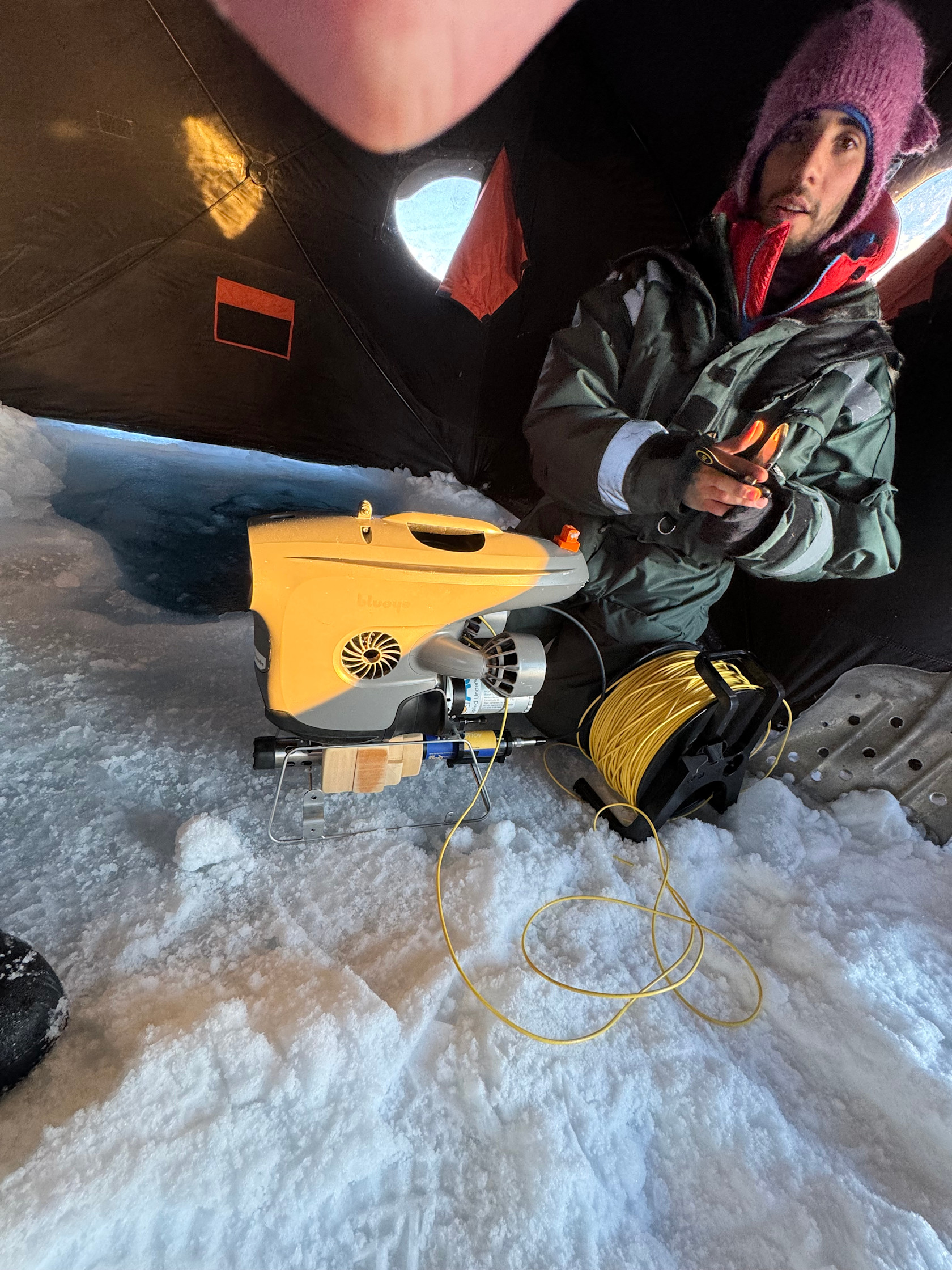 Scientists from NTNU and UNIS are using Blueye ROVs to collect data ...