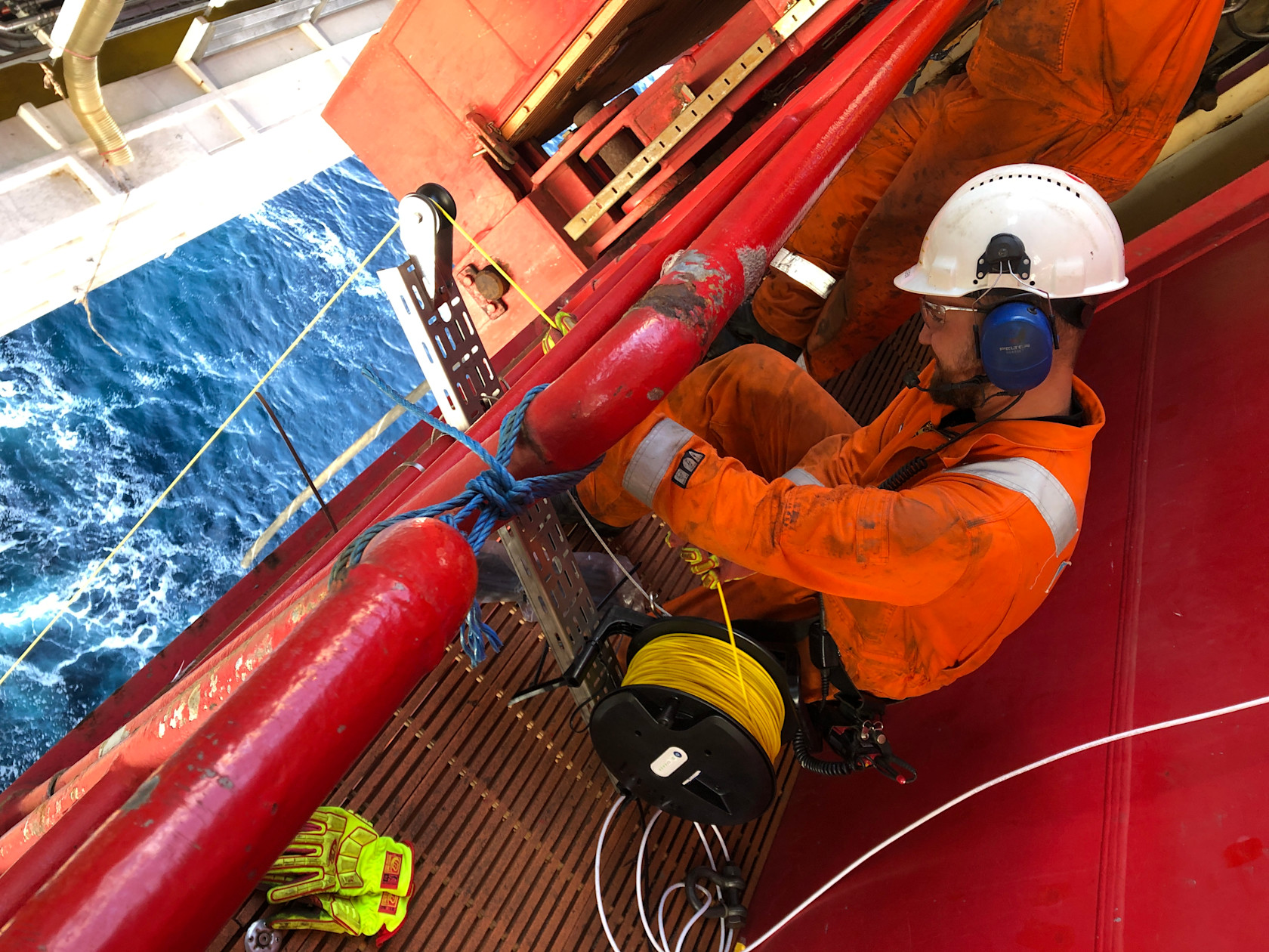 Test of the Blueye Pro underwater drone at Ivar Aasen in the North Sea