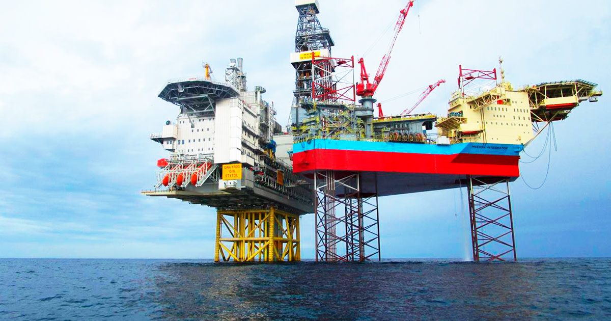 Test of the Blueye Pro underwater drone at Ivar Aasen in the North Sea