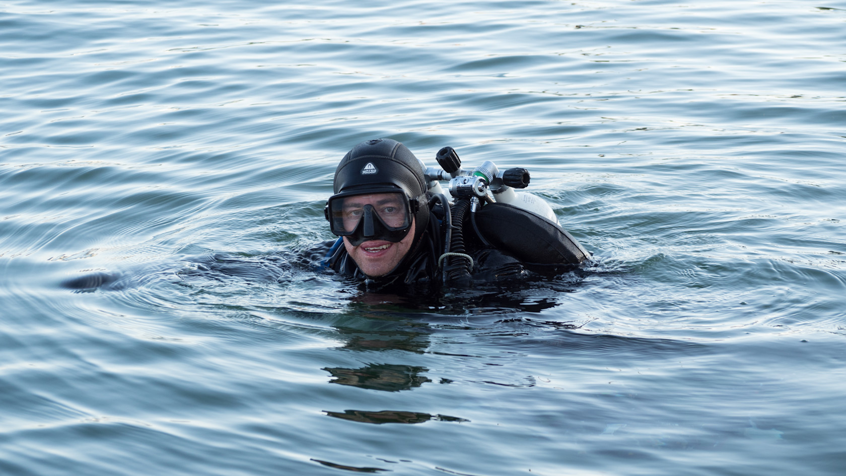 Shark diving in Norwegian waters