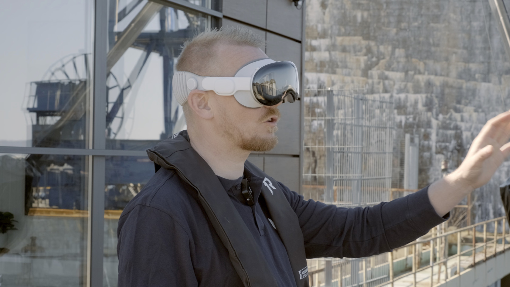 Underwater ROV operations in mixed reality with Apple Vision Pro