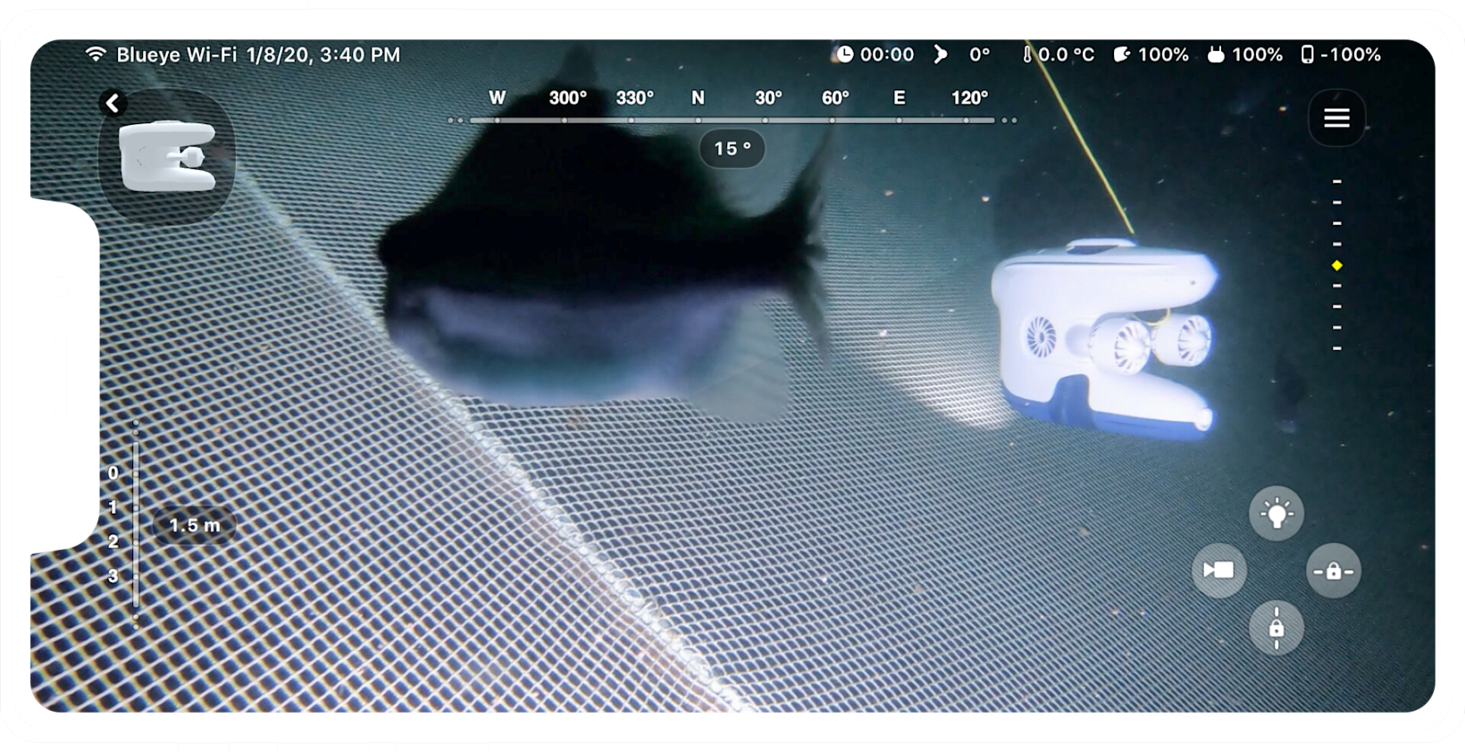 Blueye Pro | Underwater drone with tilting camera