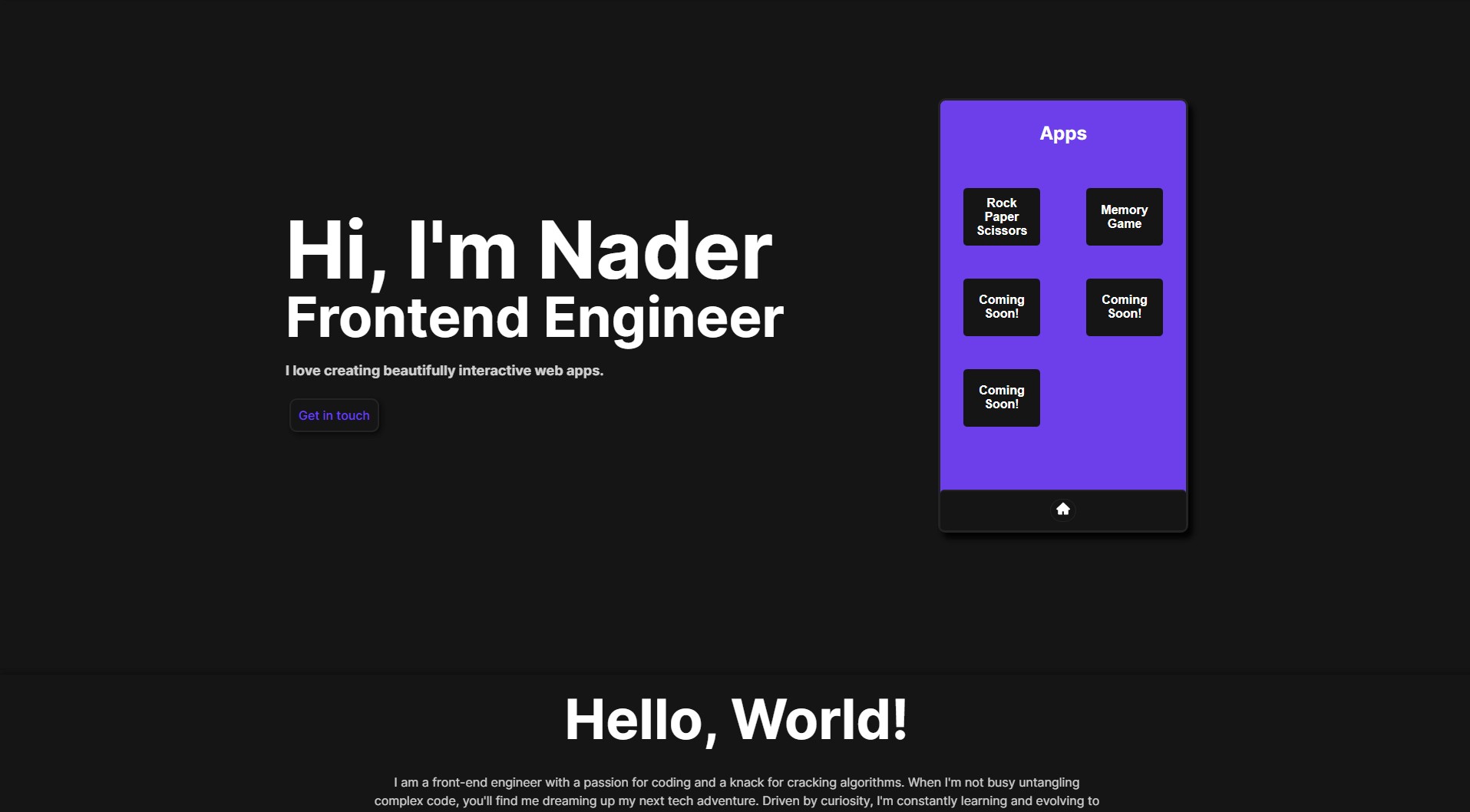 Nader Antar | Frontend Engineer