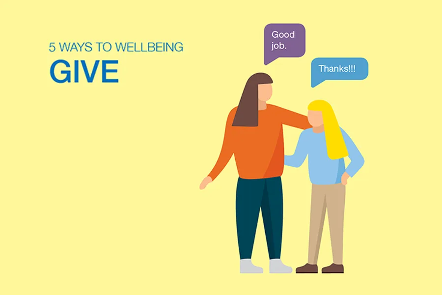 Give | 5 ways to wellbeing | ReachOut Schools