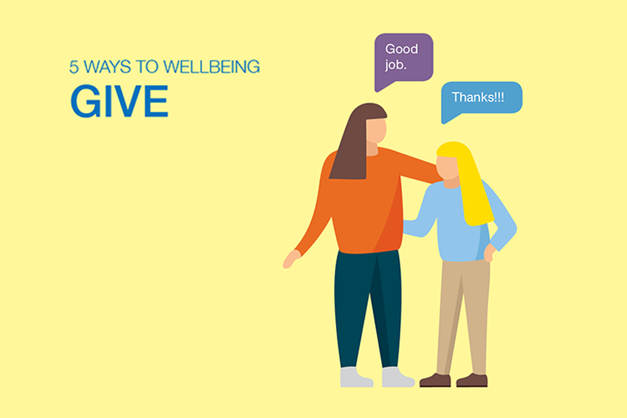 Give | 5 ways to wellbeing | ReachOut Schools