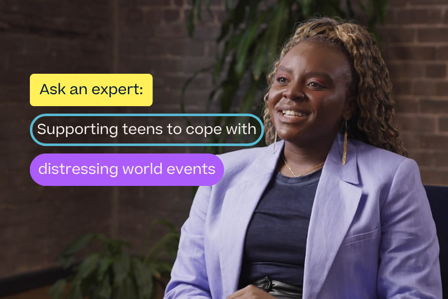 Ask an expert: help teens cope with distressing world events