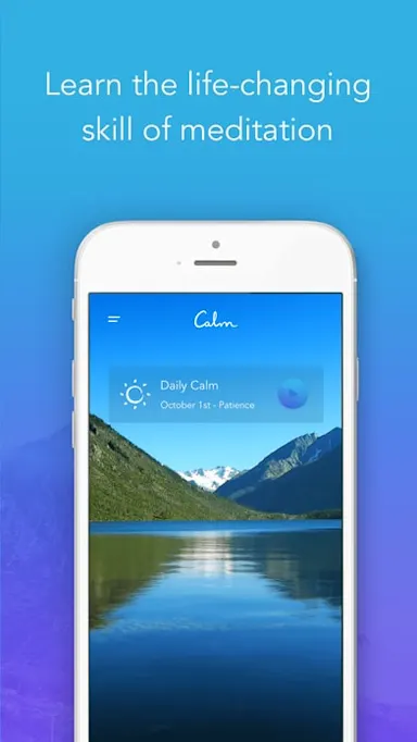Calm app | Guided meditation and sleep support