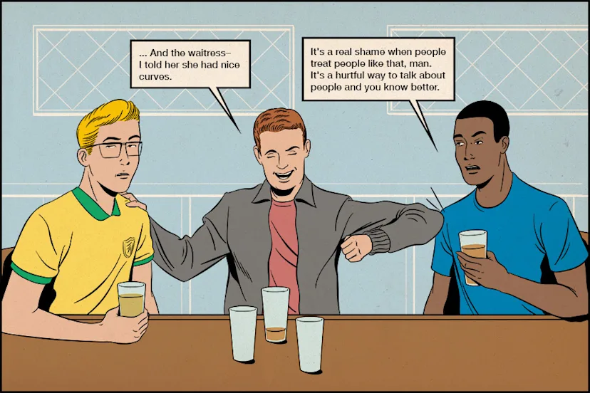 5 ways to call out your mates for sexist behaviour | Allyship