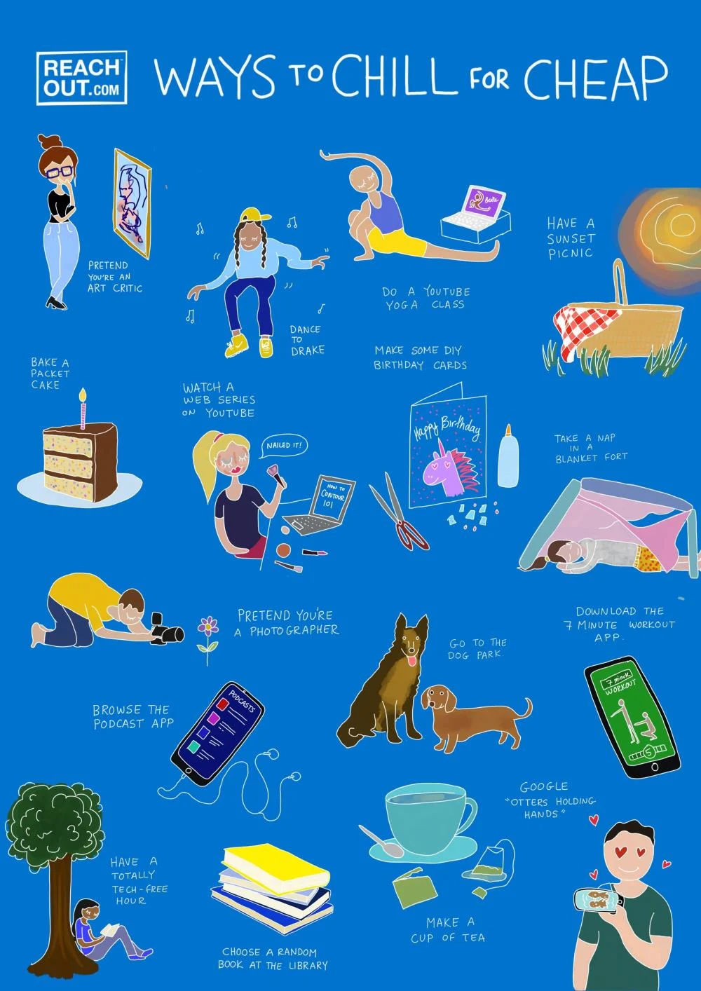 Ways to chill for cheap | ReachOut Australia