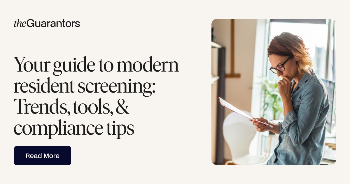 Modern resident screening guide: Trends, tools & compliance