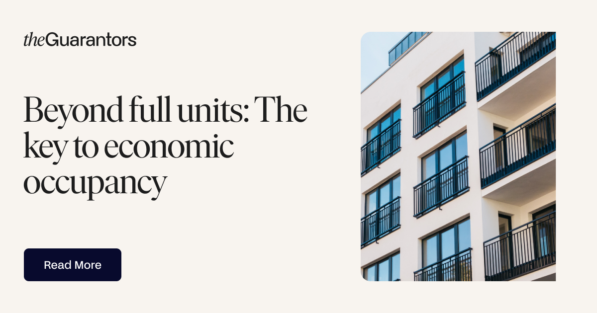 Maximize economic occupancy: Reduce bad debt & boost revenue