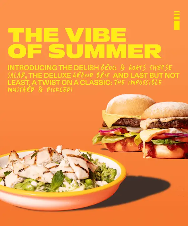 Grill'd Healthy Burgers - Menu