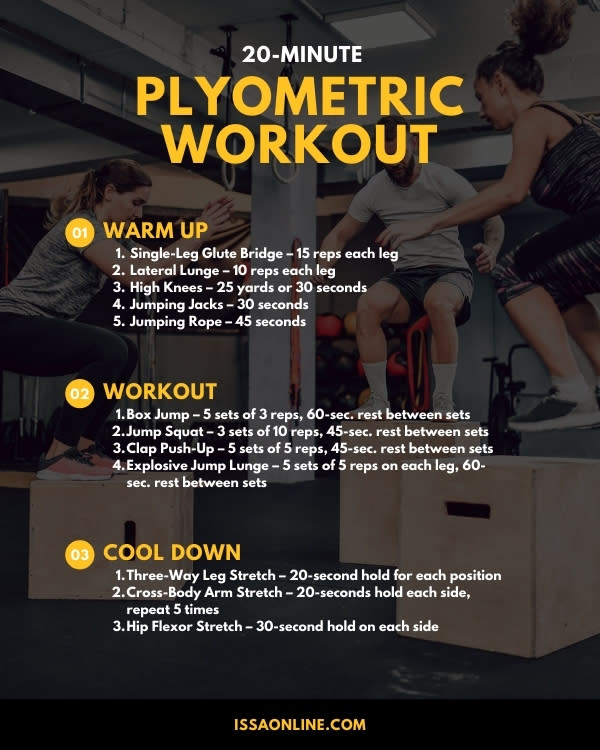 20-Minute Plyometric Workout for Power & Explosiveness