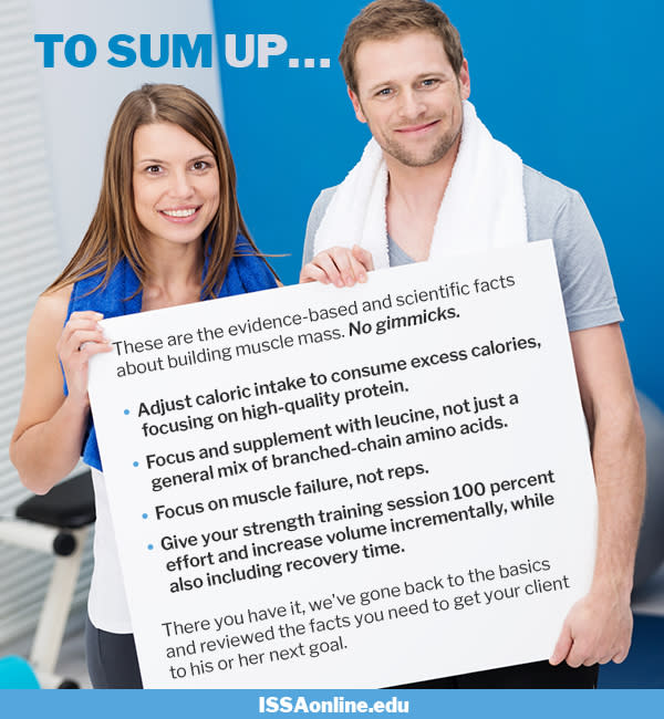 Building Muscle Simplified: Not as Complicated as you Think | ISSA