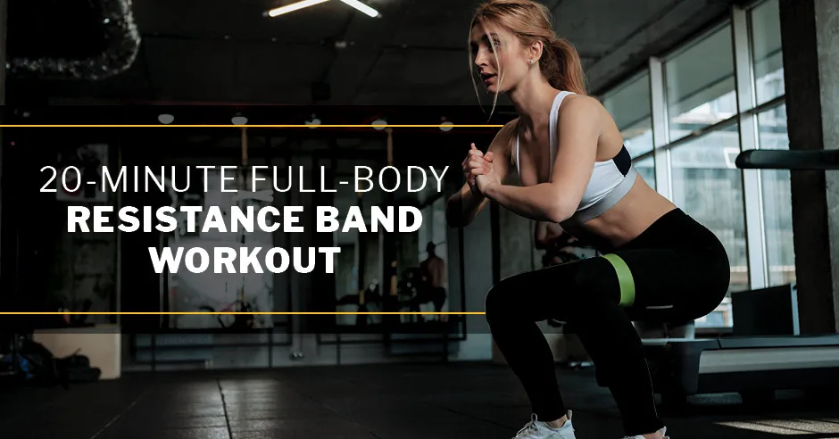 20-Minute Full-Body Resistance Band Workout | ISSA