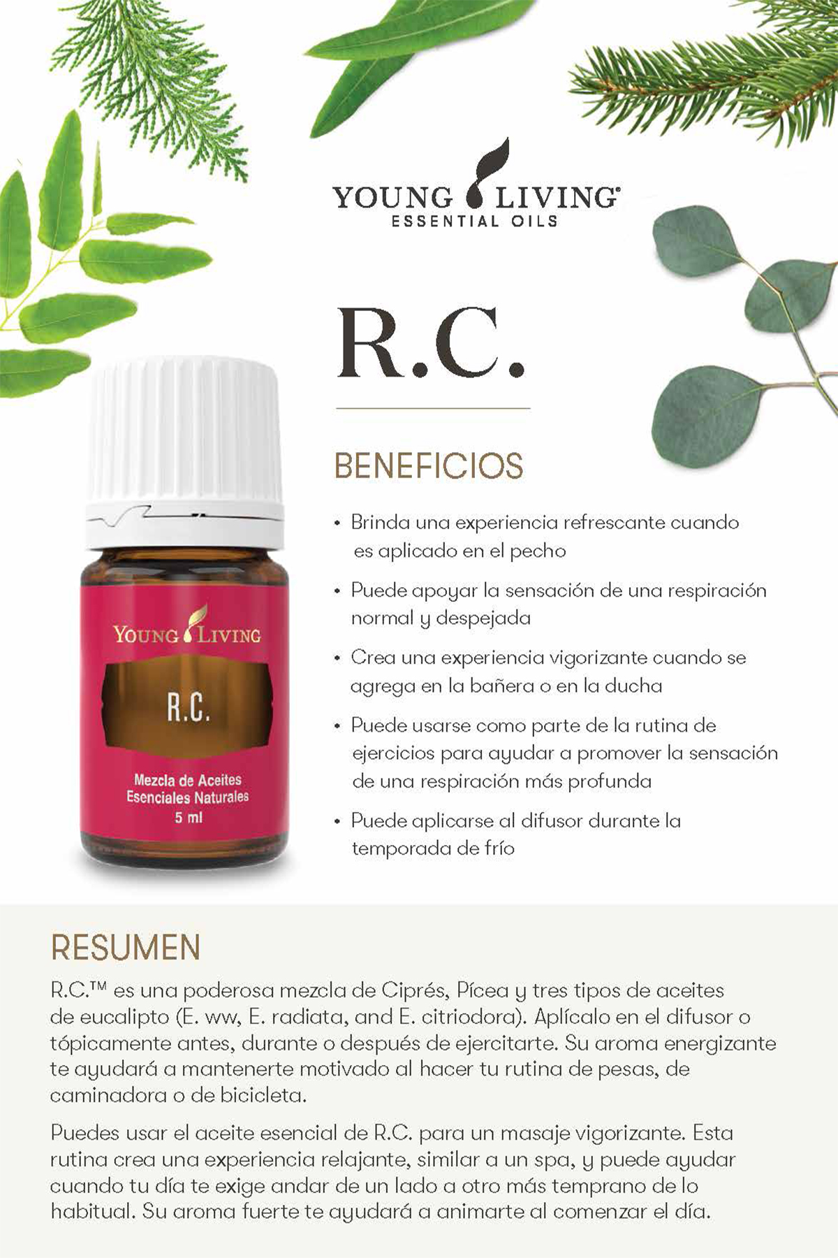 Material Informativo | Young Living Essential Oils