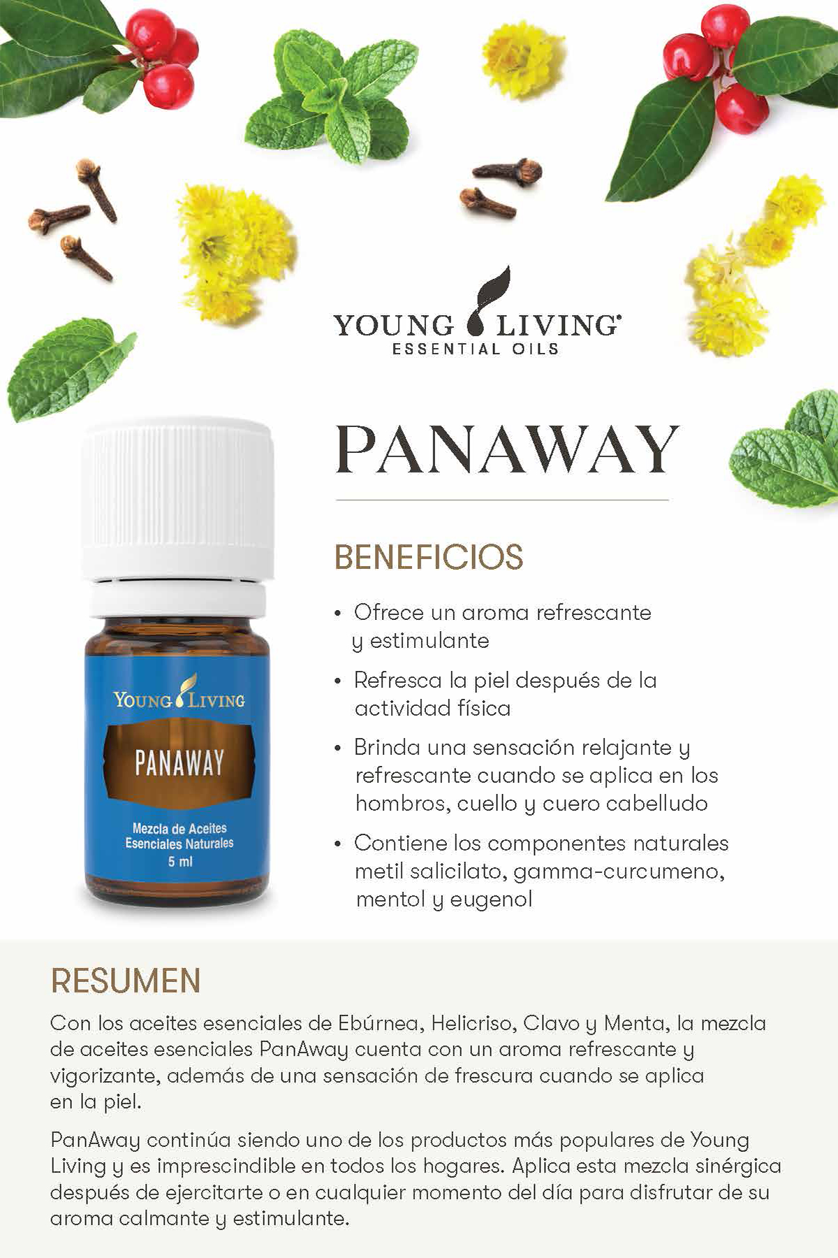 Material Informativo | Young Living Essential Oils