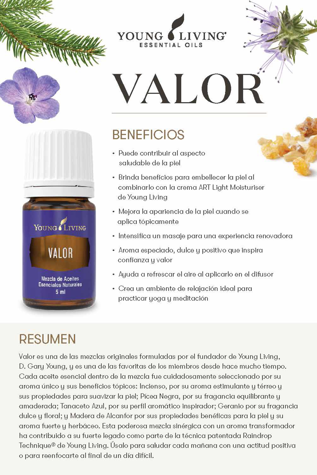 Material Informativo | Young Living Essential Oils