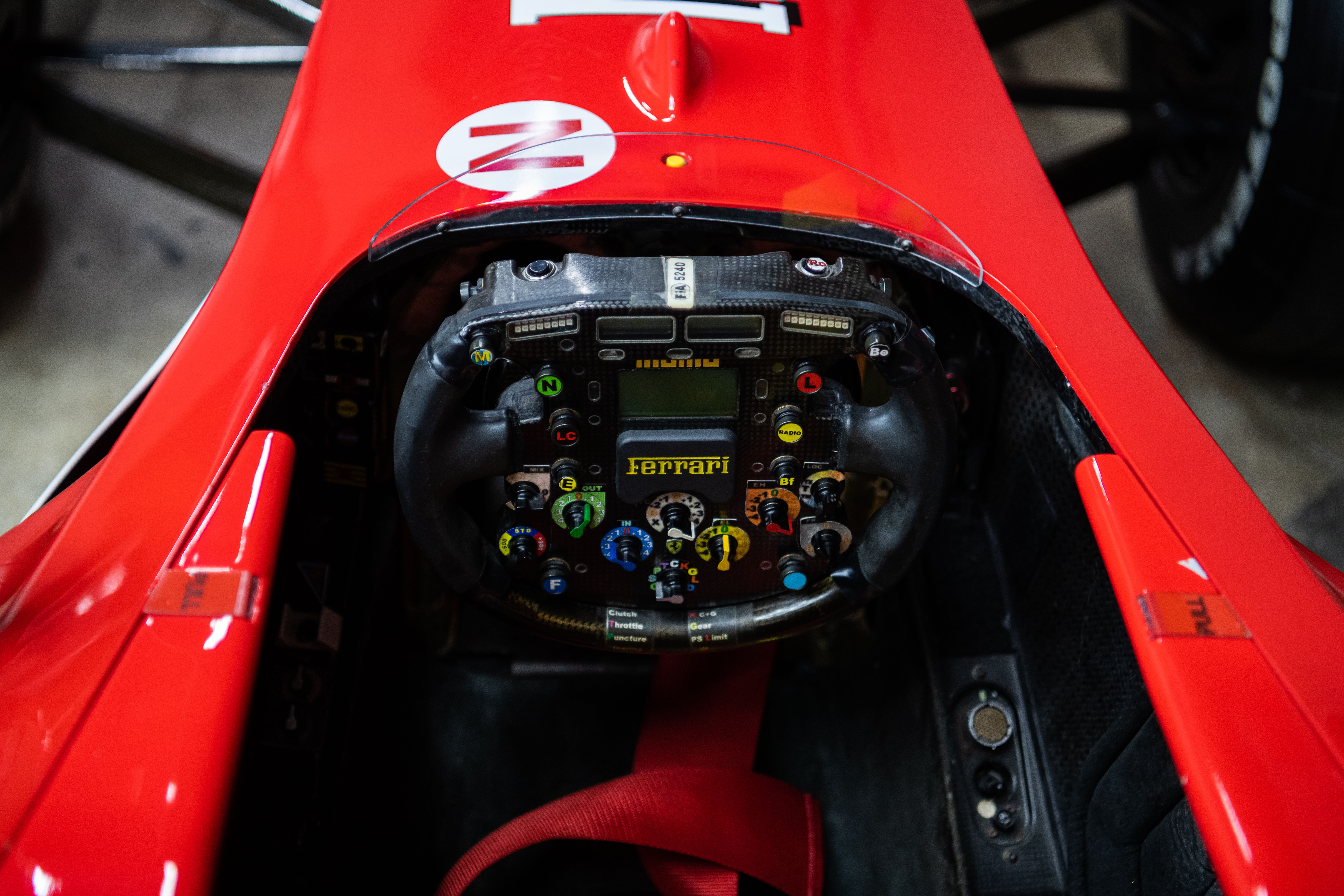 2002 F1 Ferrari Cockpit