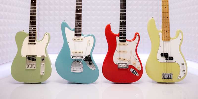 fender strat colours