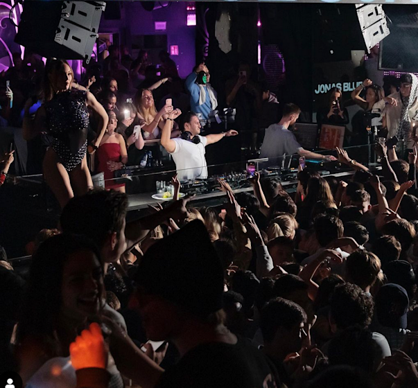 Party in Opium Club in Barcelona | Pissup Stag Activities