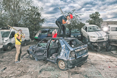 Auto zertrümmern in Pilsen | Jetzt mit Pissup Reisen buchen!