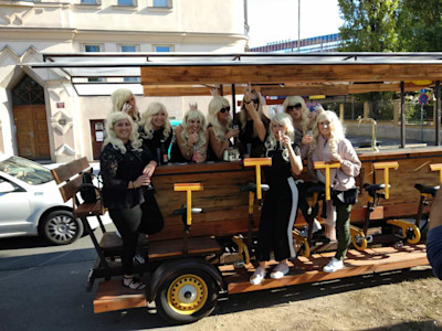 Beer Bike in Prague | Unlimited Beer Included | Pissup Tours