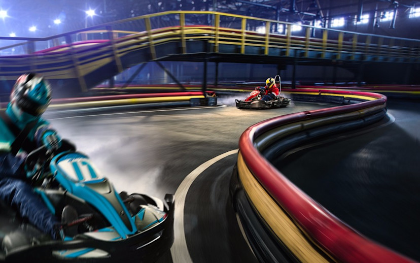 Go-Kart Indoors + Beer | Pissup in Cologne
