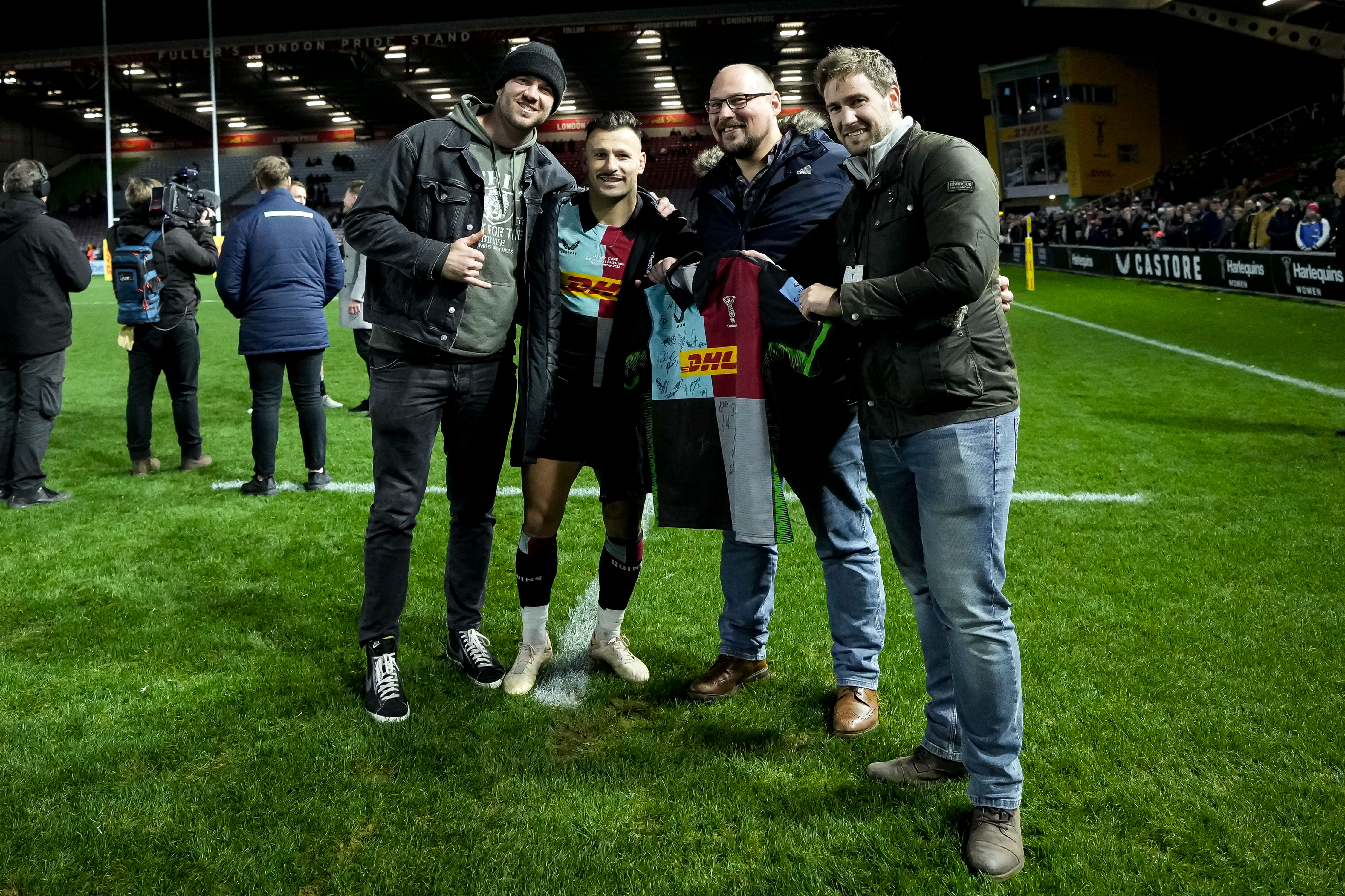 Harlequins Fan Token holder gets seat on the bench| Socios.com ...