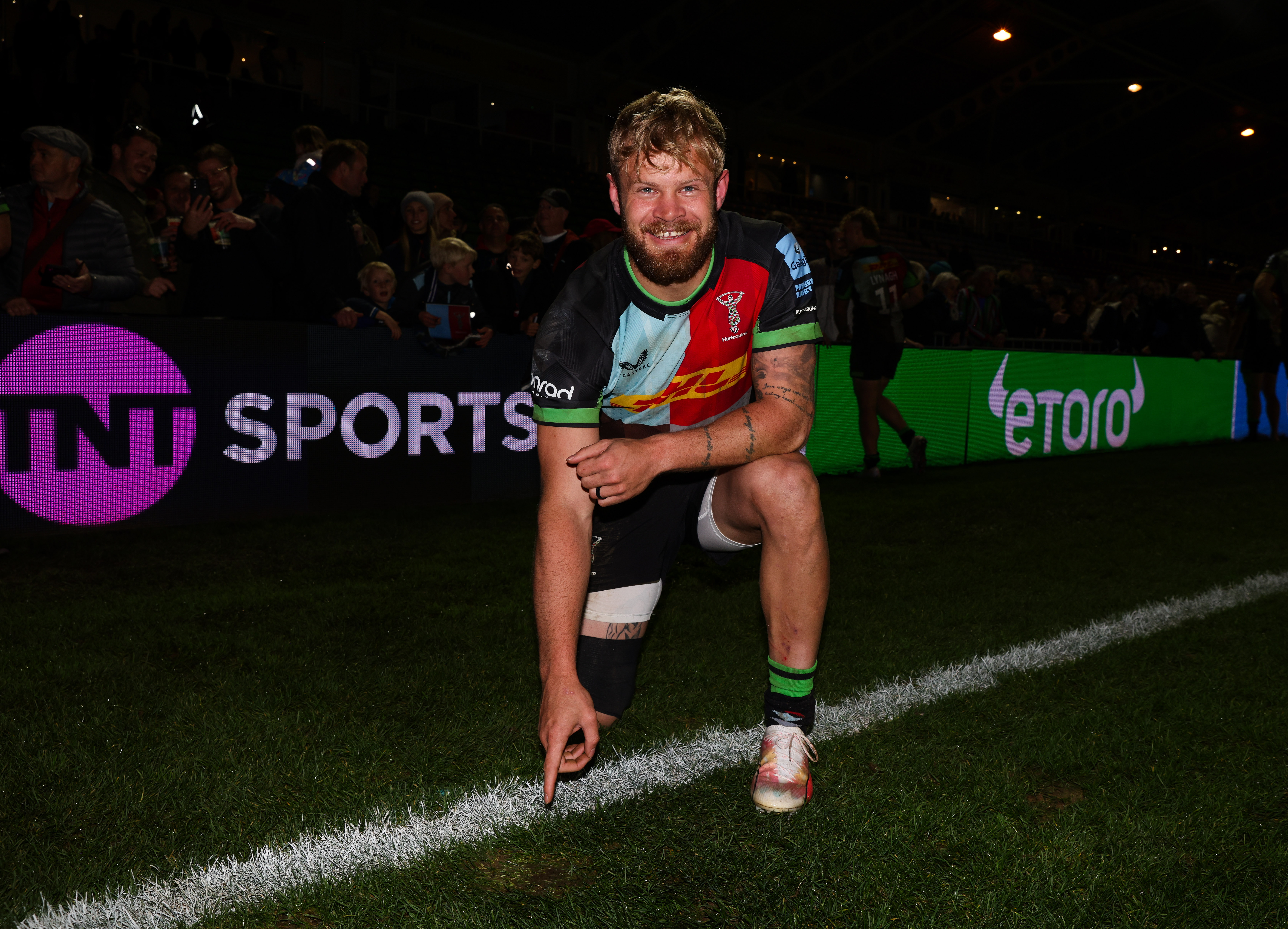 Video: Tyrone Green scores sensational try v Newcastle Falcons ...